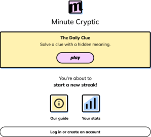 Minute Cryptic Hints And Answer For December 11 2025